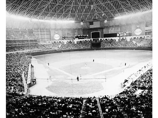What happened to the Astrodome in Houston, Texas?